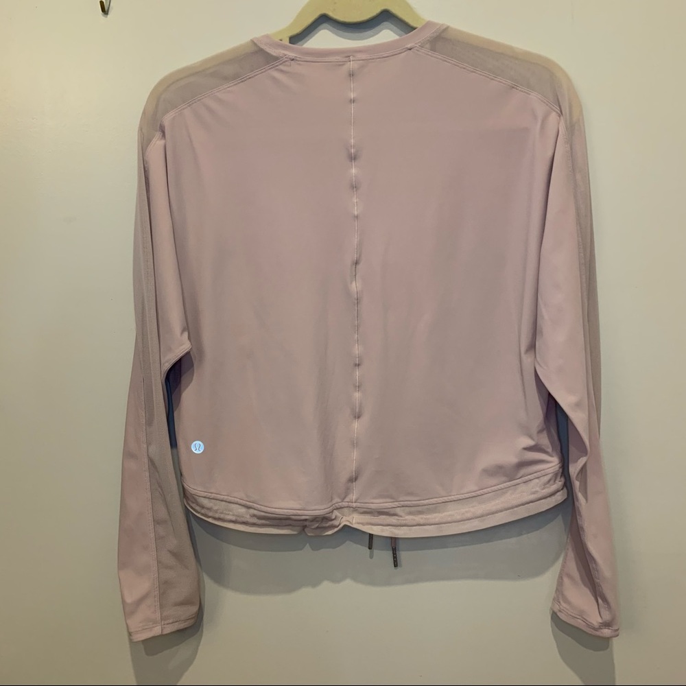 Lululemon Light Pink Mesh Sleeve - Gem